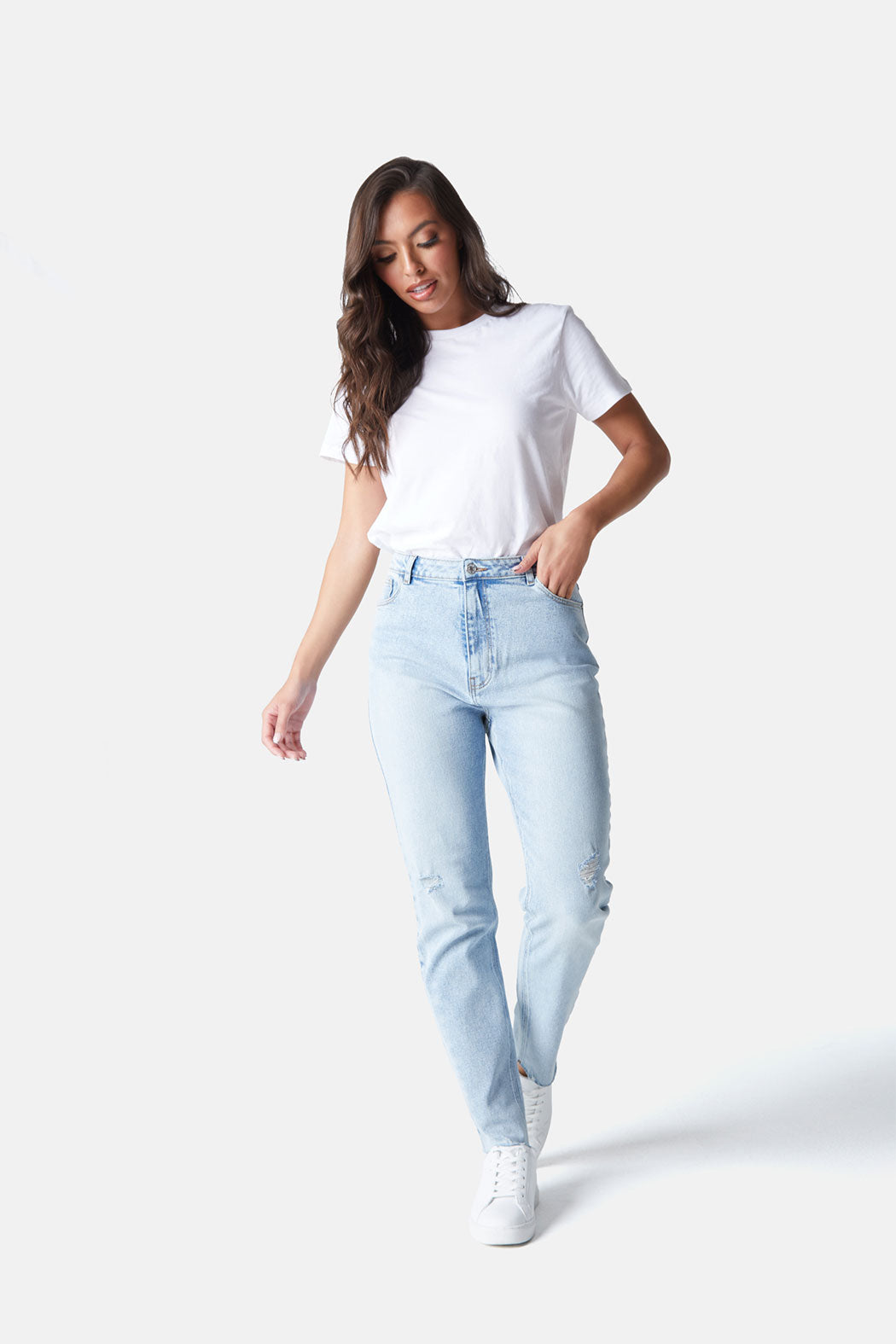 Holland Ripped Slim Straight Jeans – Urban Bliss